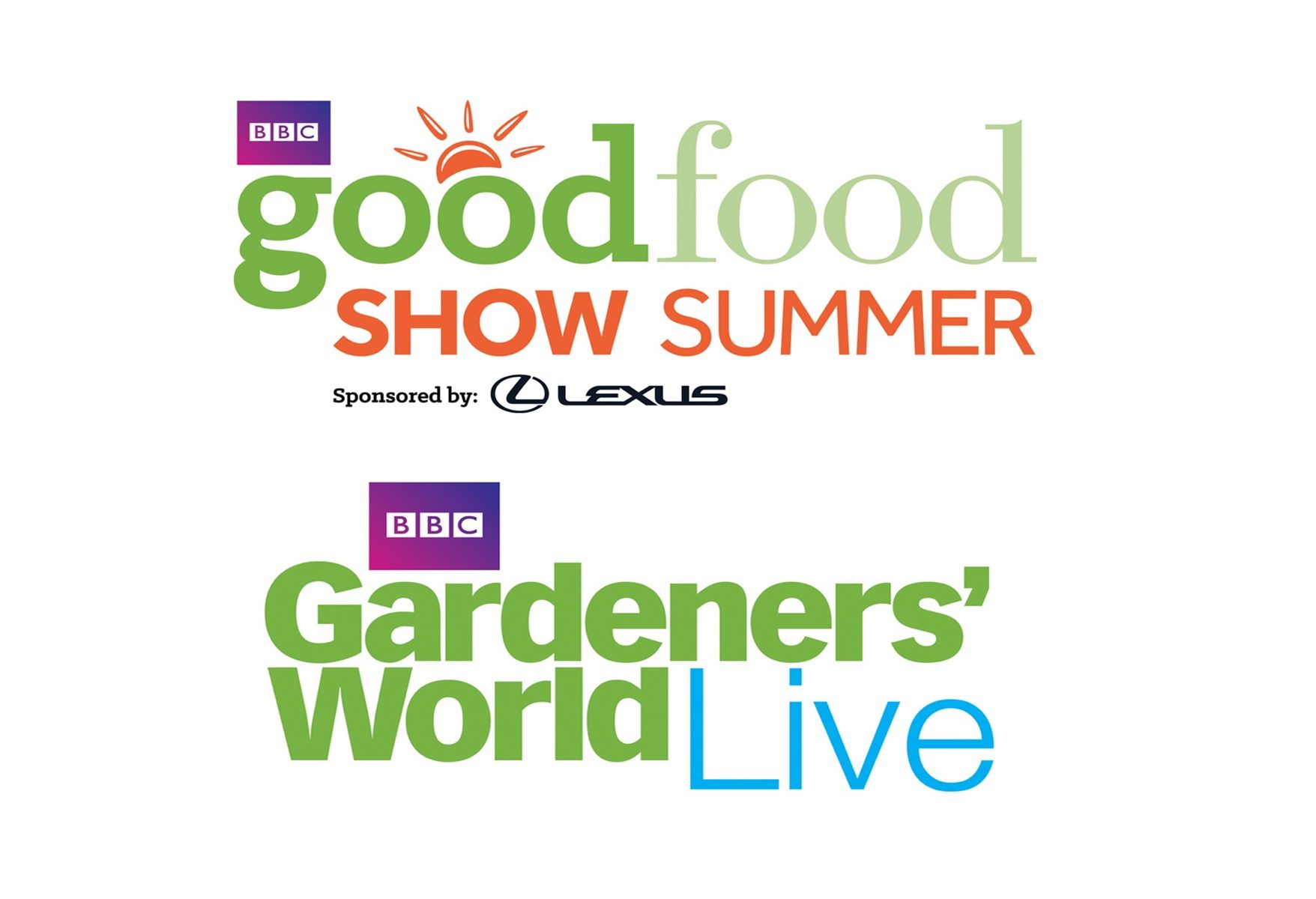 Gardeners World Live and Good Food Show logo – IC Travel